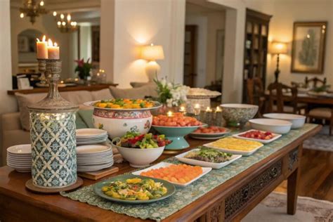 15 Stylish Buffet Presentation Ideas For Your Home