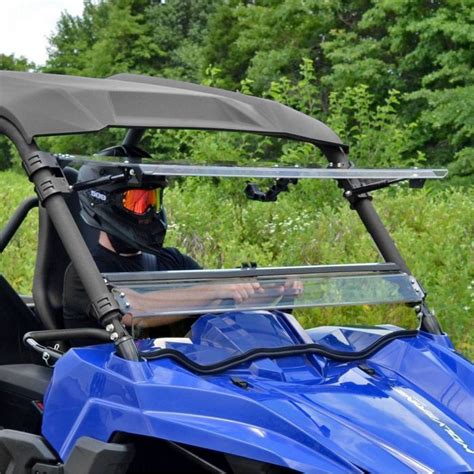 Superatv Flip Windshield Scratch Resistant Poly Fws Y Wv 70