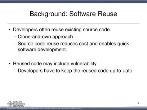 Ppt Identifying Source Code Reuse Across Repositories Using Lcs Based