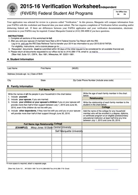 Top 6 Dependent Verification Form Templates Free To Download In Pdf Format