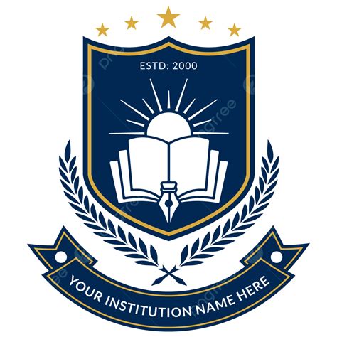 Education Logo And School Badge Design Template Institute Logo School Logo School Badge Png