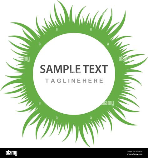 Grass Ilustration Vector Template Stock Vector Image And Art Alamy