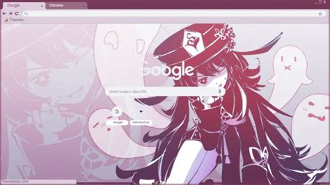 Hu Tao Chrome Theme Themebeta