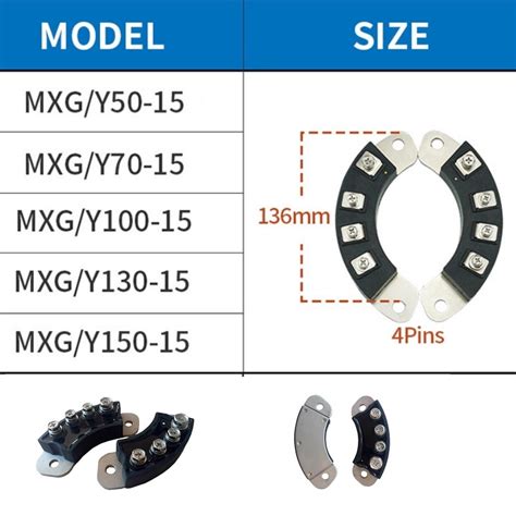 Mxgy Series Half Bridge Rectifier Modules For 23 Phase Generator