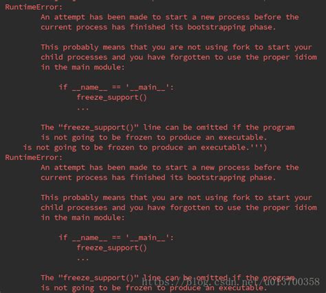 Pytorch使用出现runtimeerror An Attempt Has Been Made To Start A New