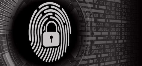 지문 네트워크 사이버 보안 배경 프리미엄 벡터