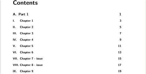 Table Of Contents Indentation In TOC And Scrbook TeX LaTeX Stack Exchange