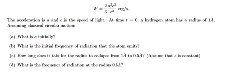 Solved In Classical Electromagnetic Theory An