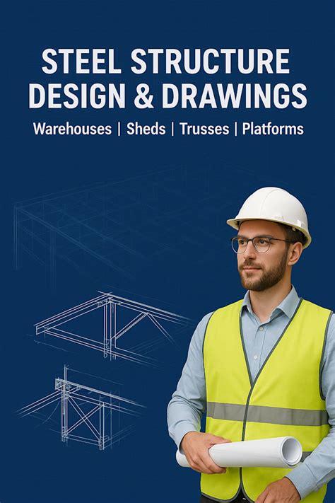 Design Steel Structure Buildings Warehouse Sheds Trusses And