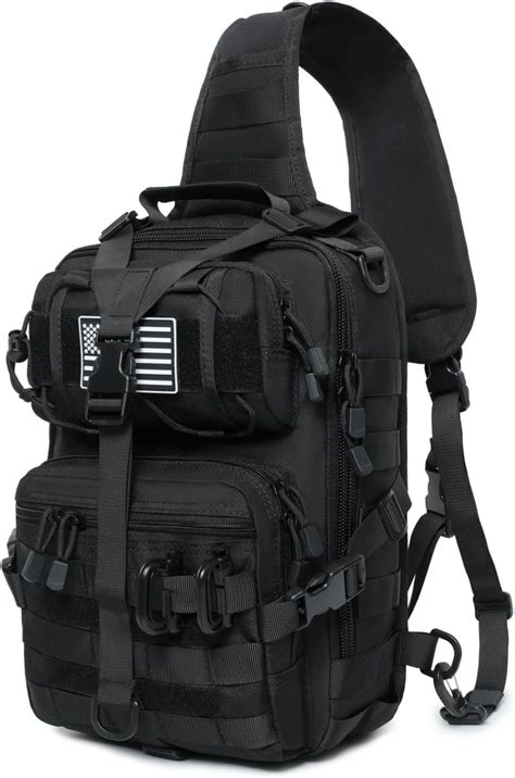 Lemubeane Tactical Sling Bag Backpack Military Rover