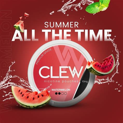 Nicotine Pouches Clew Watermelon Mix Vape