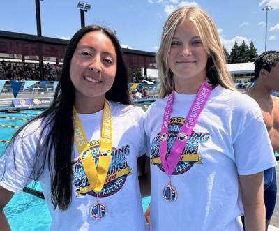 Swim La Cañadas Ogrady Bugarin Achieve All American Times Sports