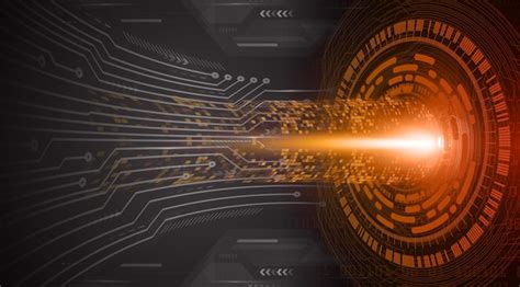 Premium Vector Eye Cyber Circuit Future Technology Concept Background