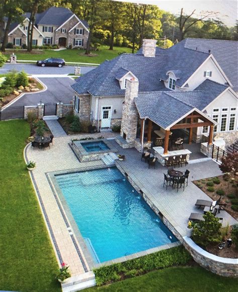 Dream Backyard Pool With Inground Pool Landscaping Backyard Pool
