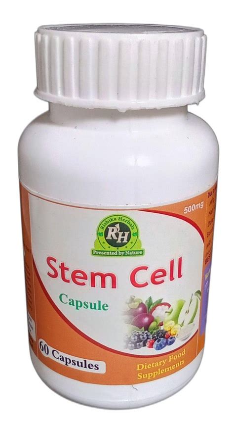 Stem Cell Capsule 60 Capsules At ₹ 85 Bottle In Jaipur Id 24045997462