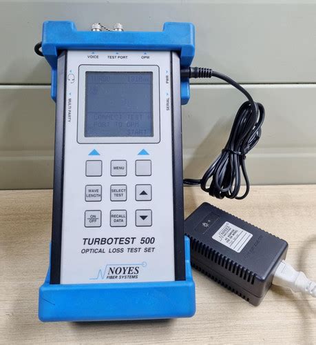 Noyes Fiber Systems Turbotest 500 Optical Loss Test Set Rescience