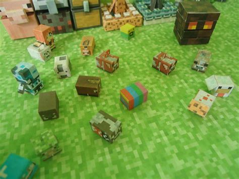 Animal Land Pixel Papercraft