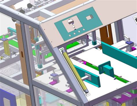 Industrial 3d Model Diaper Packaging Machine Machine World