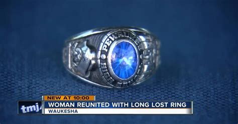 Local Woman Gets Her Missing Class Ring Back After 30 Years Woman Gets