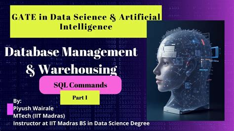 Sql Command Part 1 Database Management And Warehousing Gate Data