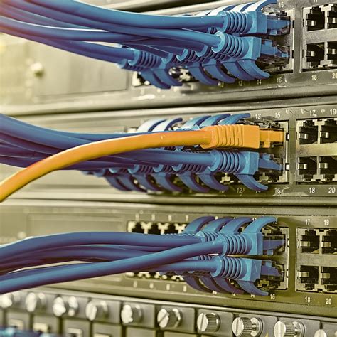 The Process Of Network Point Installation For A Business Or Campus