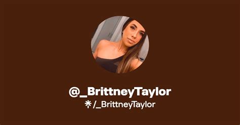 Brittneytaylor Instagram Facebook Linktree