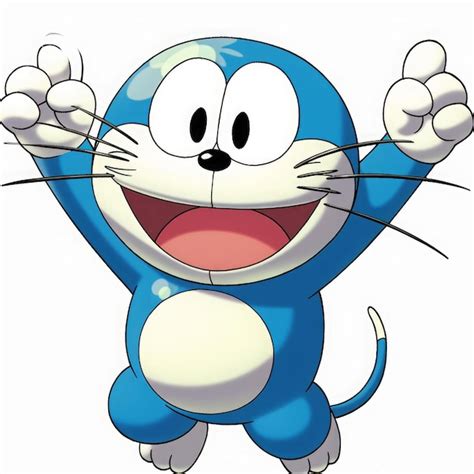 Premium Photo Cartoon Image Of Doraemon White Background