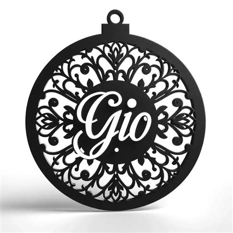 Stl File Gio Christmas Sphere 🎄・3d Print Model To Download・cults