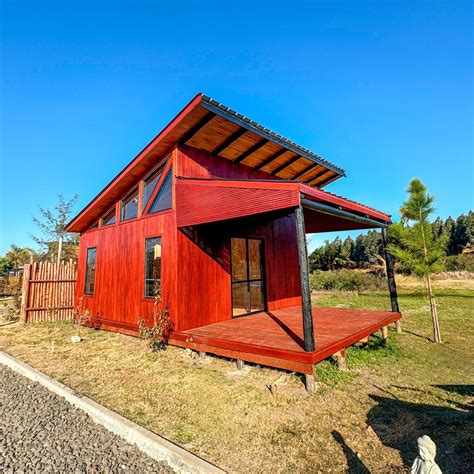 Cabaña De Madera Rayuela 46m² Kit De Autoconstrucción Fácil