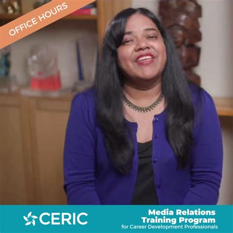 Ceric On Linkedin Are You Finding The Ceric Media Relations Training Program Useful So Far…