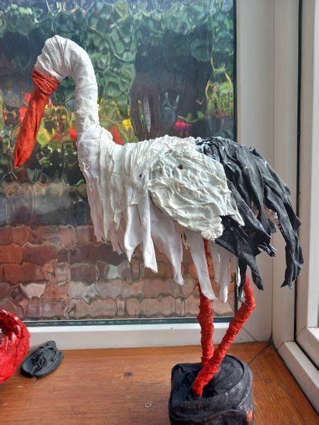 Garden Bird Powertex Statue