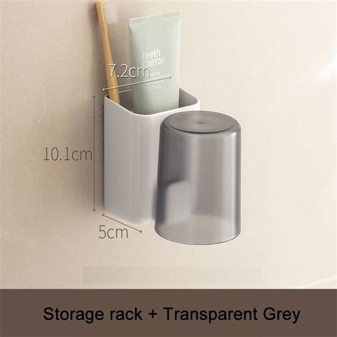 Electric Toothbrush Holder Toothpaste Storage Matching Cup Set — Funkysg