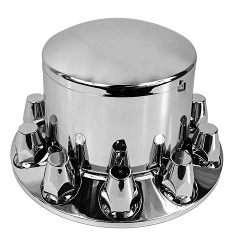 Chrome 5 Notch Front Hub Cap By Grand General Raneys Truck Parts