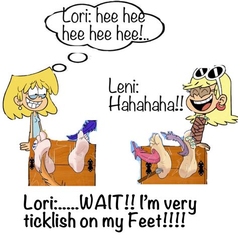 Lori And Leni Playing The Tickle Game By Crowman86 On Deviantart