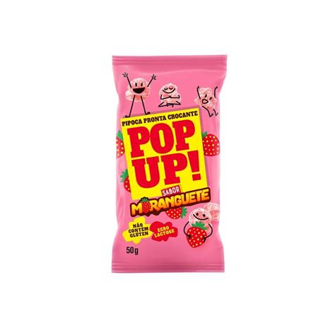 Pipoca Pop Up Moranguete 50 G Bel Shopee Brasil