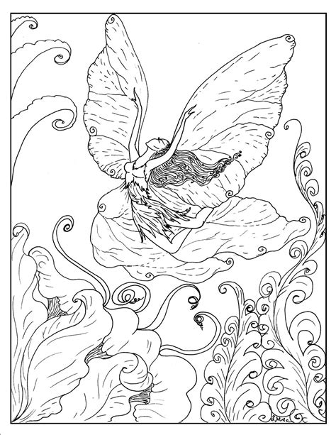 Fantasy Coloring Pages And Books 100 Free And Printable
