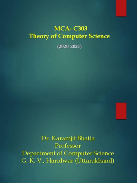 All Pdf Merged Complete Toc Pdf Theory Of Computation Theoretical