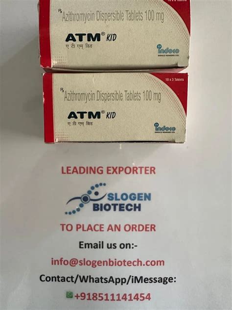 Azithromycin Tablets 100 Mg At ₹ 100 Strip Of 3 Tablets Azithromycin