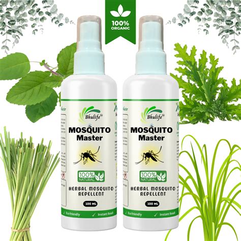 Bhulife Mosquito Repellent Spray Herbal Mosquito Repel Spray 100mlx2