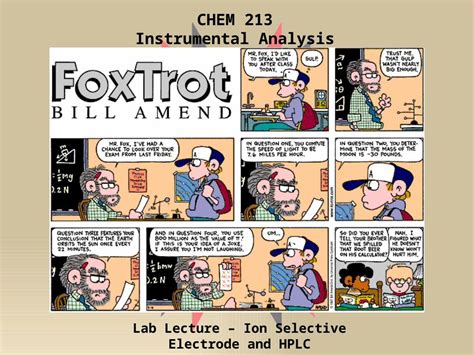 Pptx Chem 213 Instrumental Analysis Lab Lecture Ion Selective