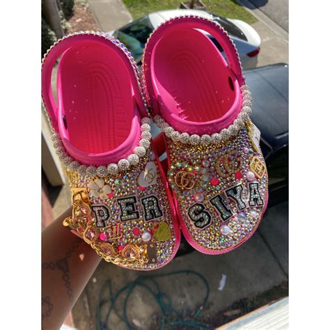 Extra Bling Crocs 💕💗 Bling Demi Fine Jewelry Etsy