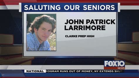 Saluting Our Seniors Jquez King And John Patrick Larrimore Youtube