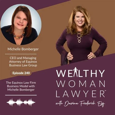 The Equinox Law Firm Business Model With Michelle Bomberger Equinox