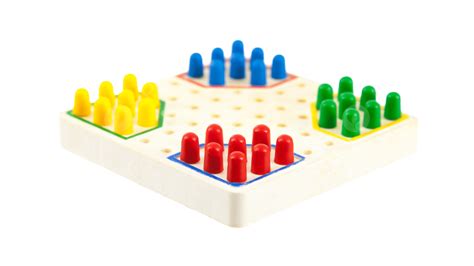 Very Small Checker Boardisolated On White Checkers Hole Chinese