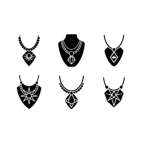Jewelry Silhouette Clip Art