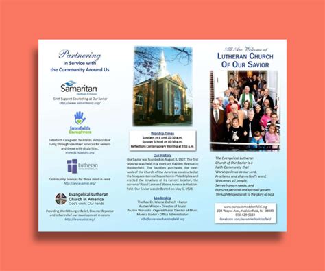 15 Best Church Brochure Examples To Download