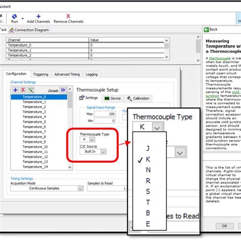 Configured Thermocouple In Daq Assistant Download Scientific Diagram