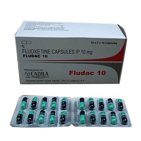 10mg Fluoxetine Capsule Ip At Rs 744box Fluoxetine Capsule In Meerut