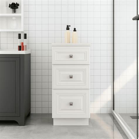 3 Drawers Bathroom Vanity Base Bathroom Drawer Storage Rta Shaker