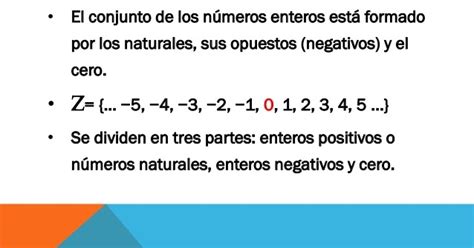 Ley De Signos NÚmeros Enteros